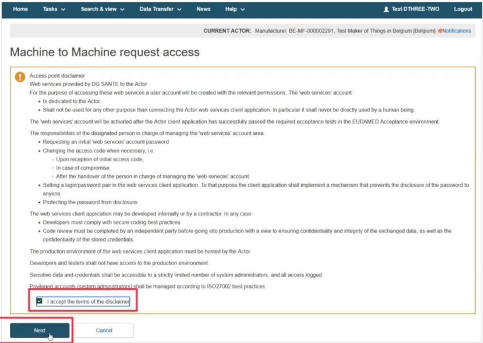 How to get your EUDAMED M2M Part ID and Access token | Innovit